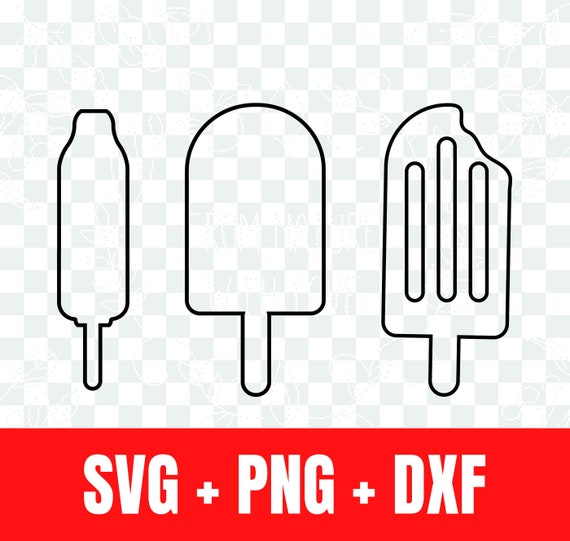 Popsicle Clipart Outline