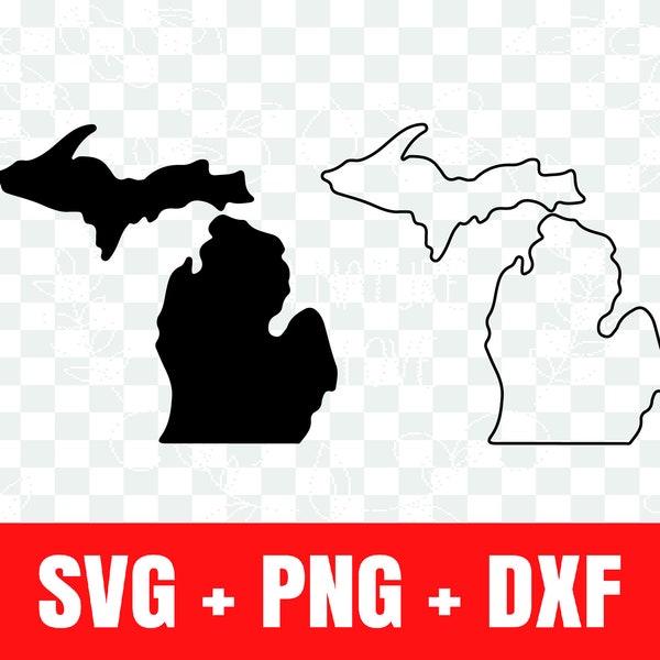 Michigan Svg - Etsy