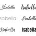 Bella Svg , Bella Baby Name Svg, Bella Wedding Name Svg - Etsy