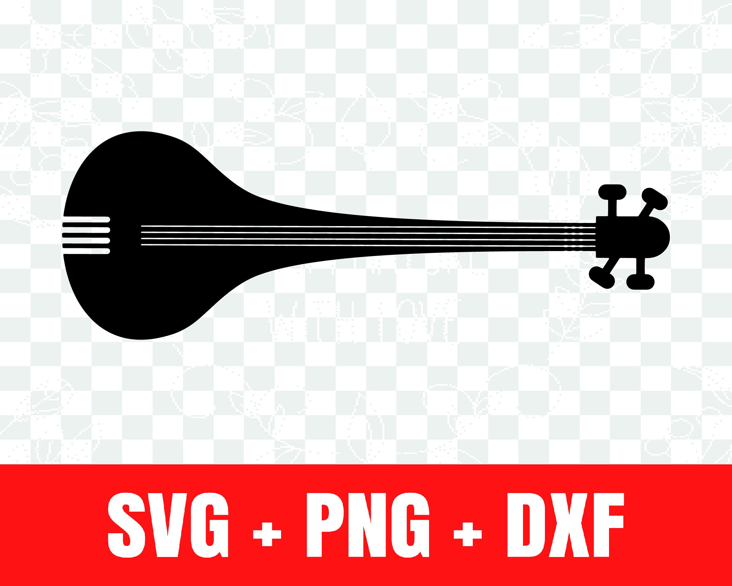 Sarod Svg Sarod Silhouette Svg - Etsy