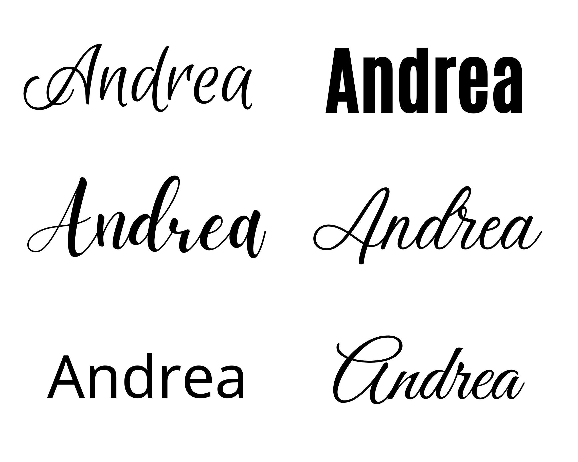 Andrea Svg Andrea Baby Name Svg Andrea Wedding Name Svg - Etsy Canada Andrea Svg Andrea Baby Name Svg Andrea Wedding Name Svg - Etsy Canada