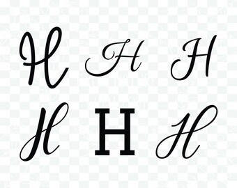 Letter H Clip Art