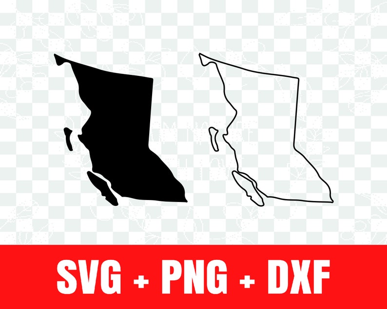 British Columbia Svg, British Columbia Silhouette Svg, British Columbia ...