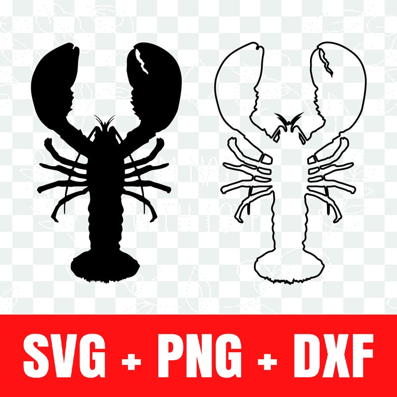 Lobster Svg - Etsy