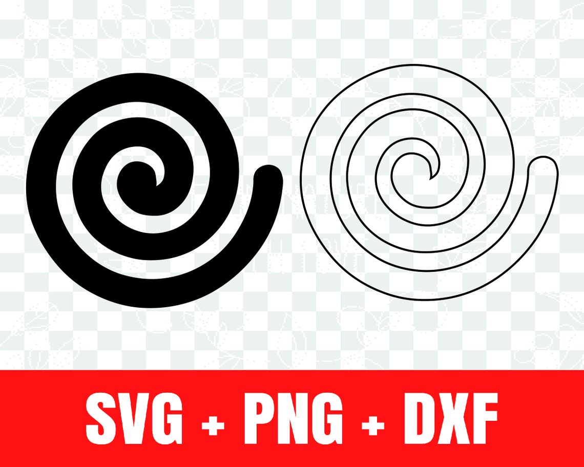 Spiral Silhouette Svg, Spiral Outline Svg, Spiral Clipart Svg , Spiral ...