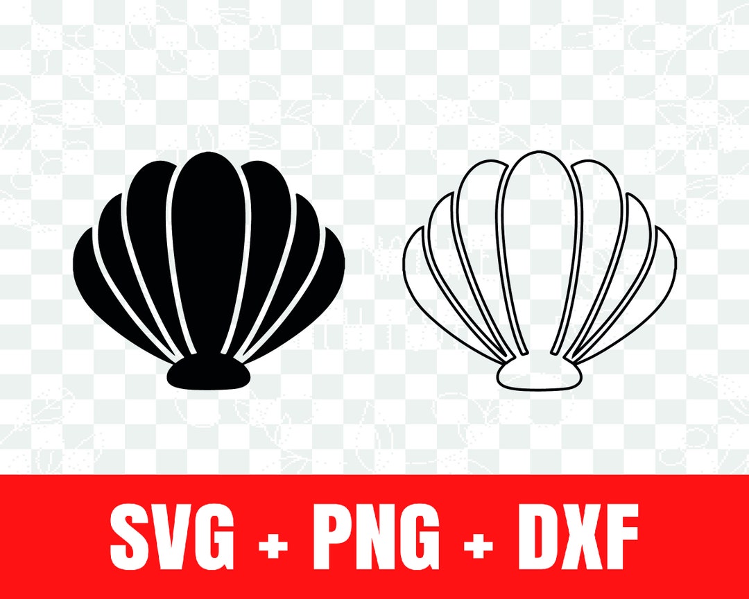 Shell SVG, Mermaid Shell Svg, - Etsy