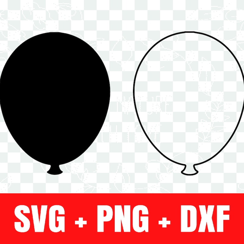 Balloon Svg - Etsy
