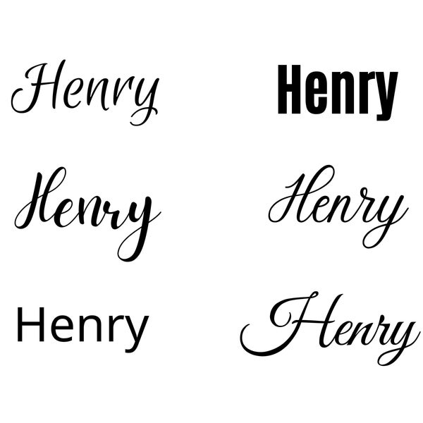 Henry Svg - Etsy