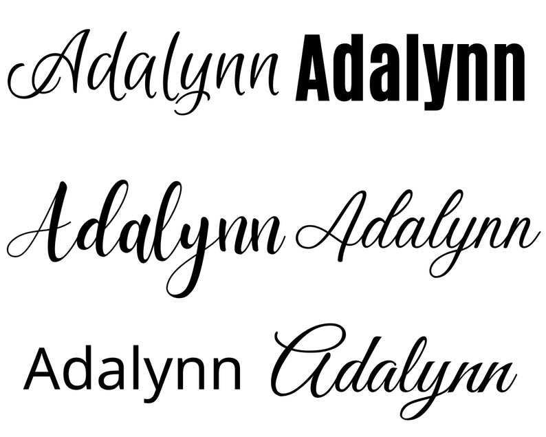 Adalynn Svg , Adalynn Baby Name Svg, Adalynn Wedding Name Svg - Etsy
