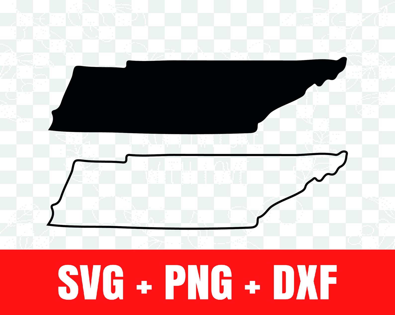 Tennessee Silhouette Svg , Tennessee Outline Svg - Etsy