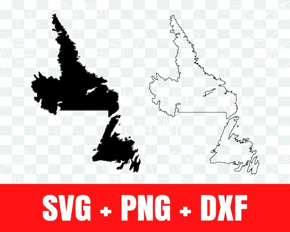 Newfoundland and Labrador Canada Svg Newfoundland and - Etsy