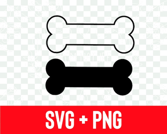 Hueso de perro svg - Etsy España