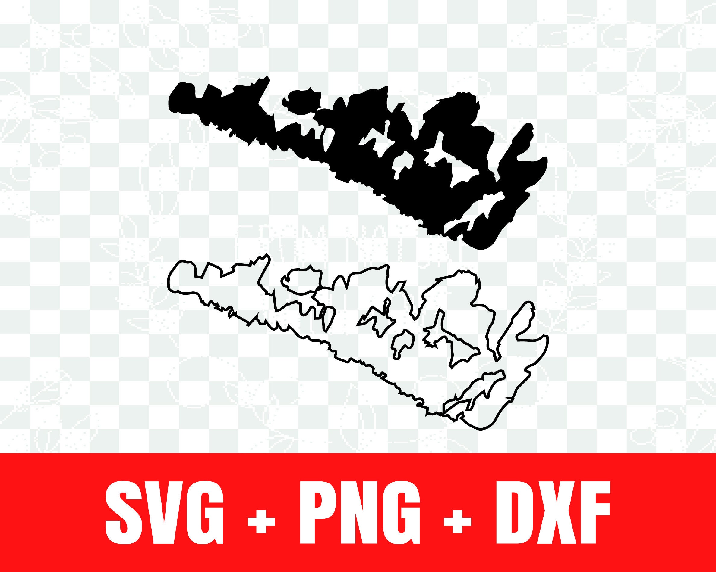 Manitoulin Island Silhouette Svg , Manitoulin Island Outline Svg - Etsy ...