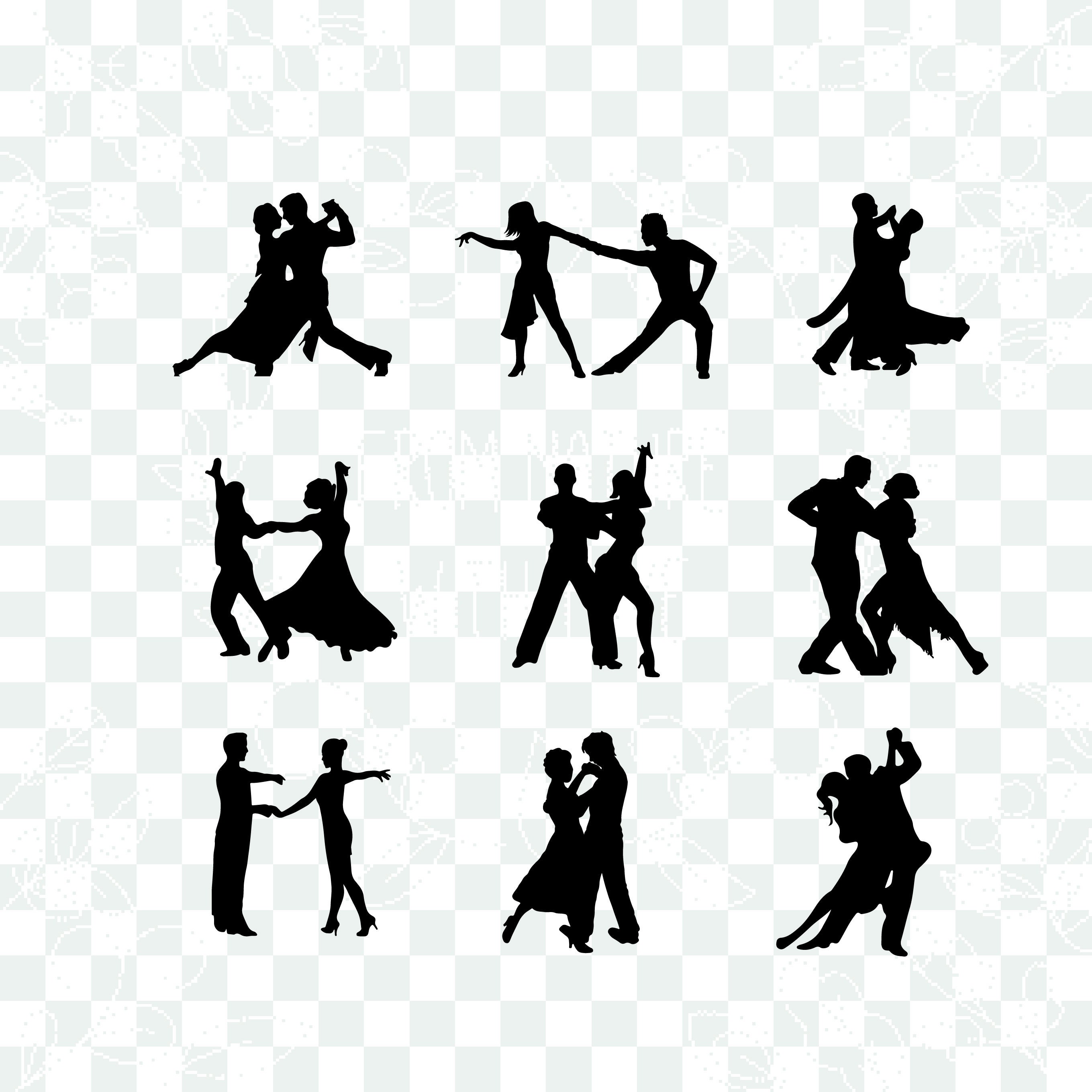 Dancing Footsteps Clipart