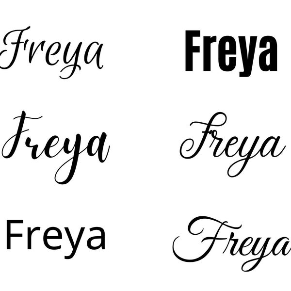 Freya Svg - Etsy