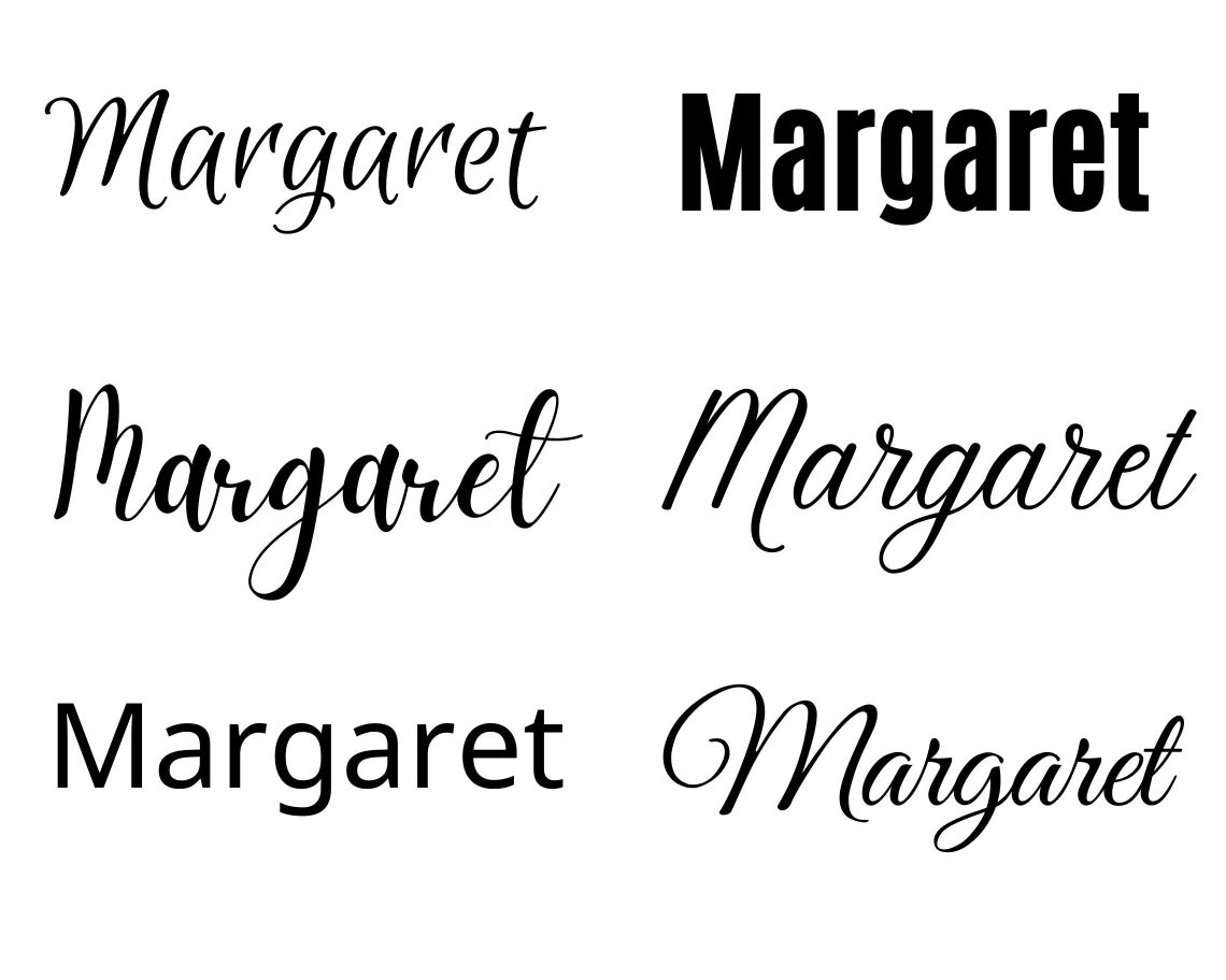 Margaret Svg , Margaret Baby Name Svg, Margaret Wedding Name Svg - Etsy