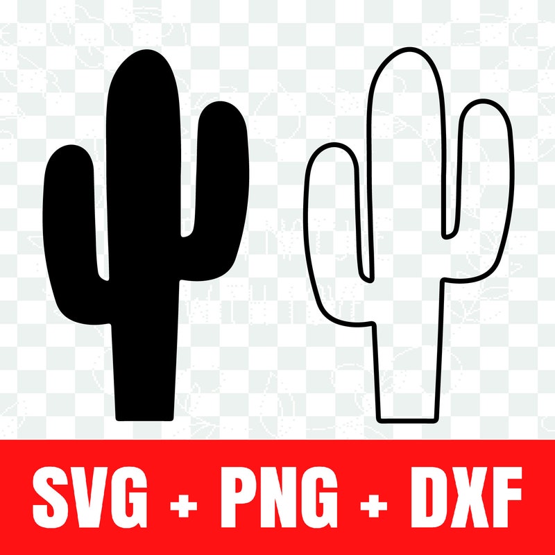 Simple Cactus Png - Etsy