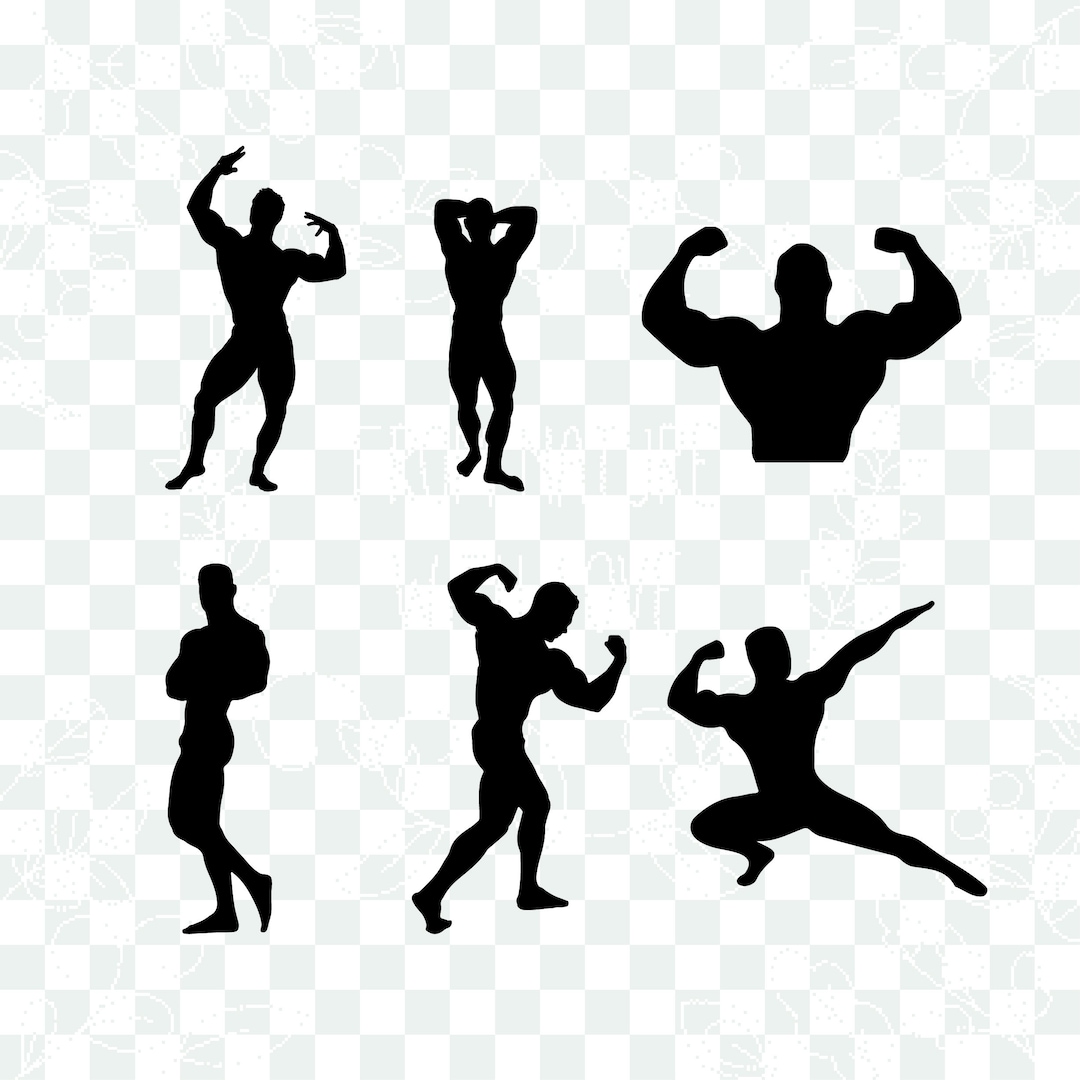 Bodybuilder Svg Png , Bodybuilder Bundle Svg , Fitness Trainer Svg ,cut ...