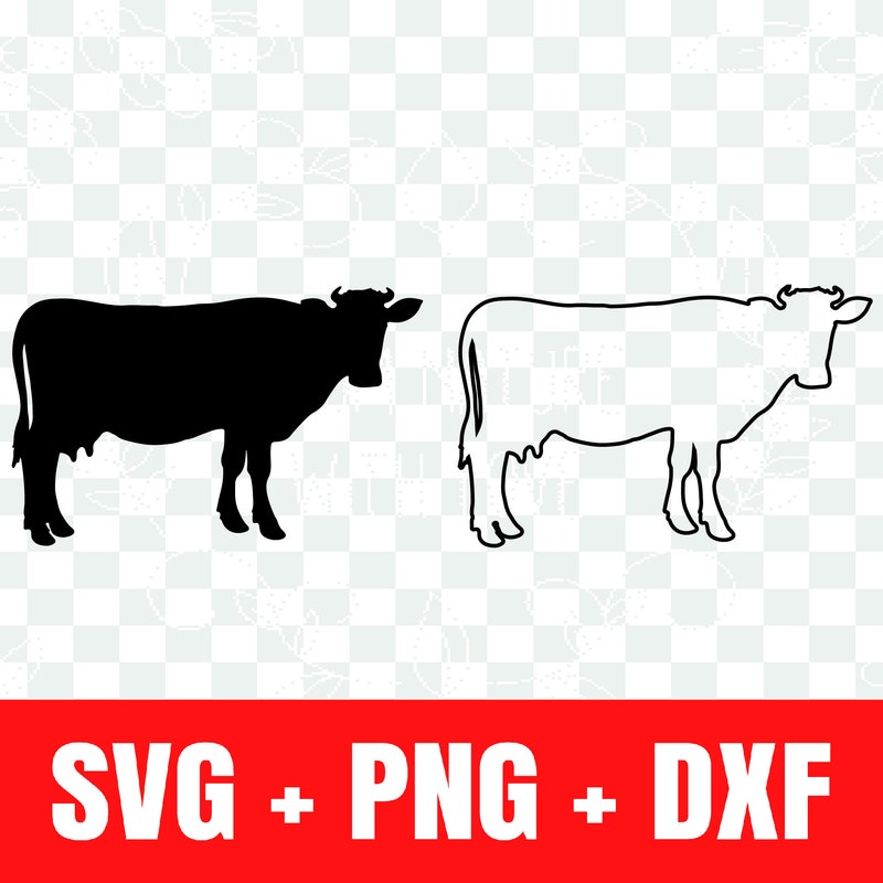 Cow Svg - Etsy