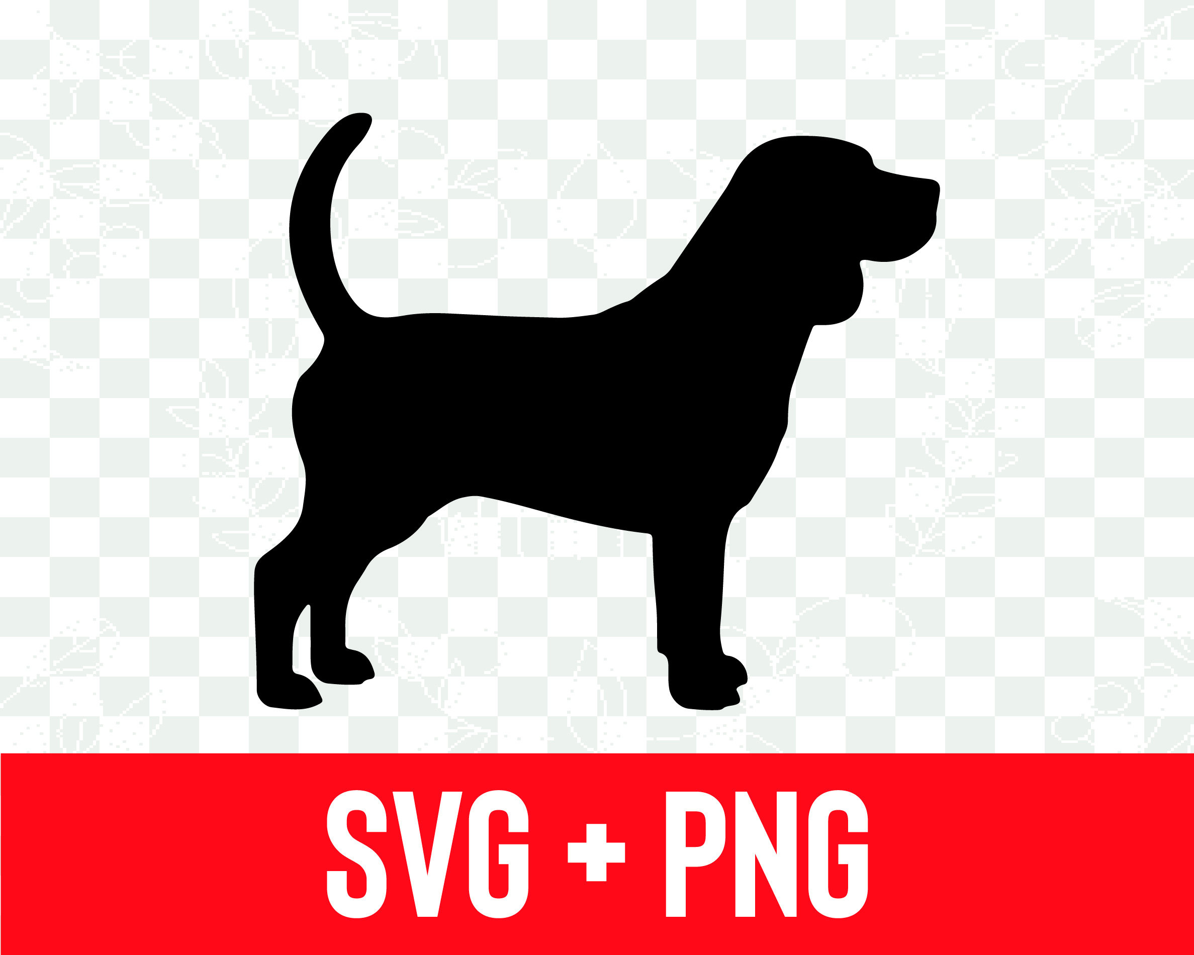 Beagle Silhouette Svg - Etsy