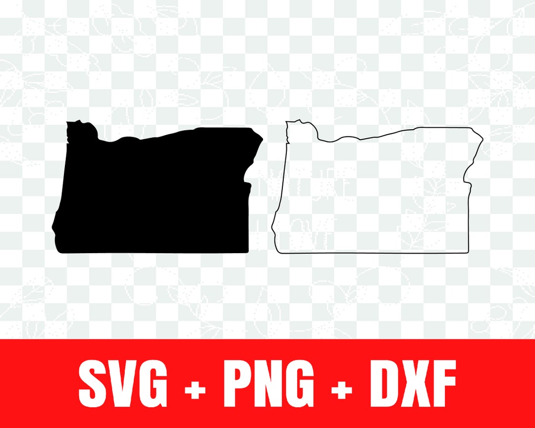 Oregon Silhouette Svg Oregon Outline Svg - Etsy Australia