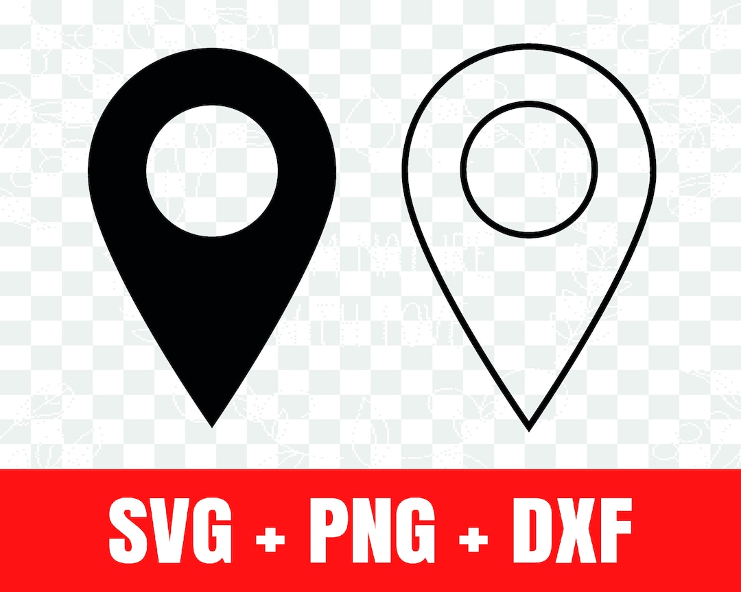 Location Sign Svg , Location Sign Silhouette Svg, Location Sign Outline ...