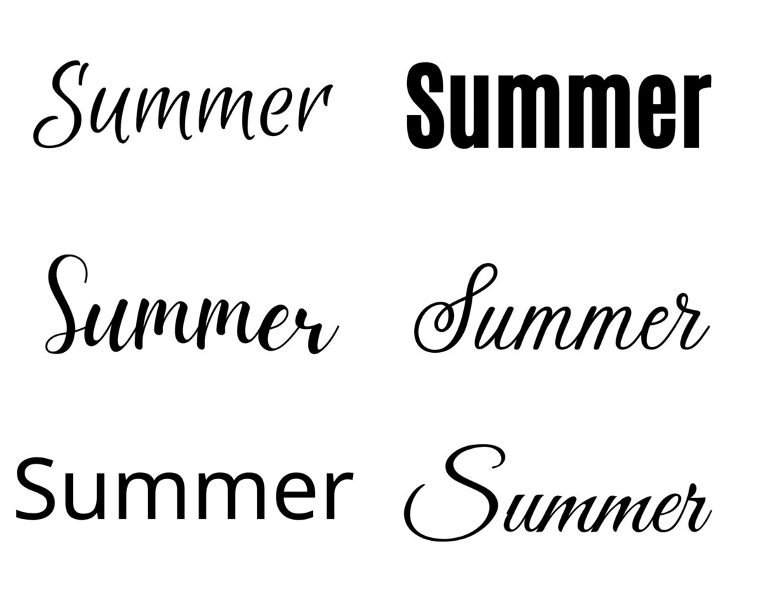 Summer Svg , Summer Baby Name Svg, Summer Wedding Name Svg - Etsy