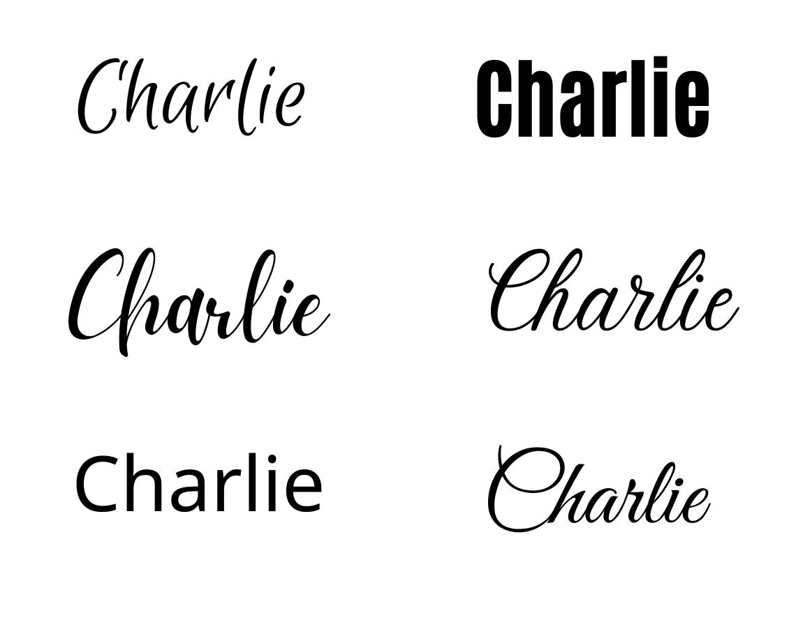 Charlie Svg Charlie Baby Name Svg Charlie Wedding Name Svg - Etsy