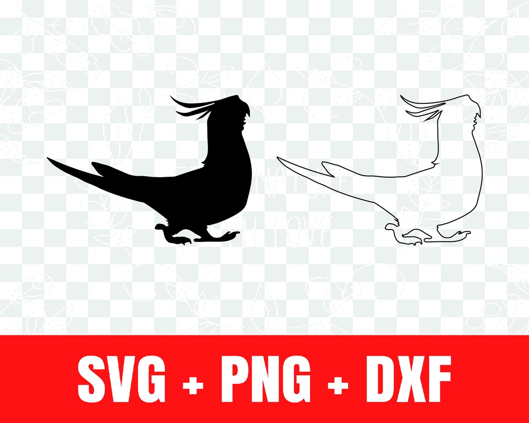 Cockatiel Svg Cockatiel Silhouette Svg Cockatiel Outline Svg - Etsy UK
