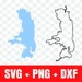 Newfoundland Silhouette Svg , Newfoundland Outline Svg - Etsy