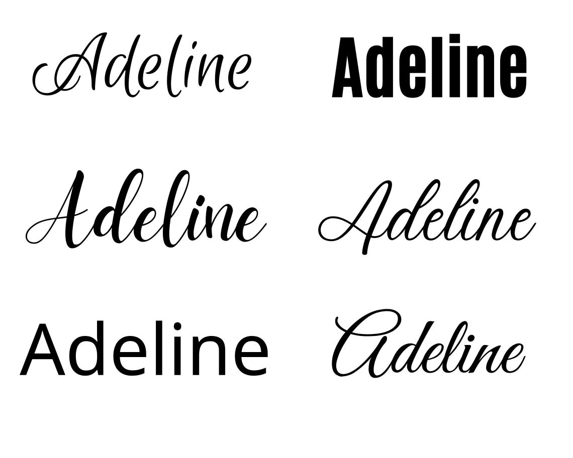 Adeline Svg Adeline Baby Name Svg Adeline Wedding Name Svg - Etsy