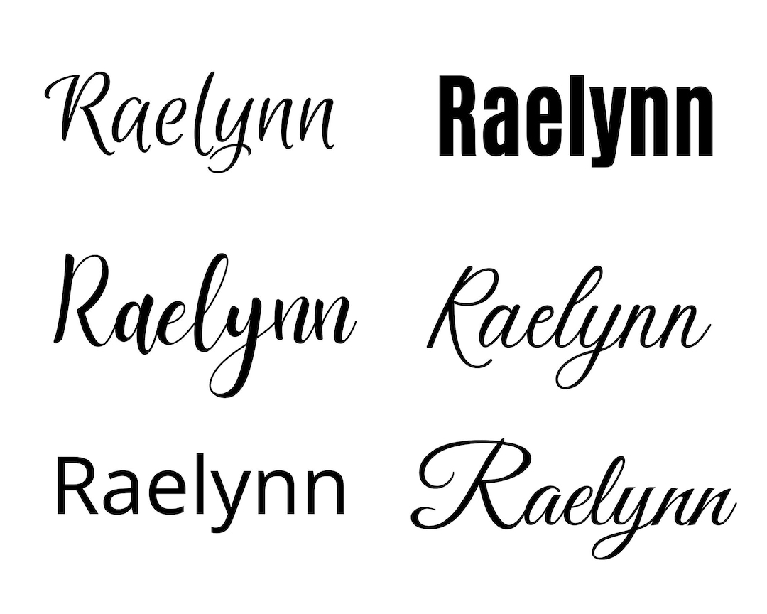 Raelynn Svg , Raelynn Baby Name Svg, Raelynn Wedding Name Svg - Etsy