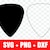 Guitar Pick Silhouette Svg, Guitar Pick Outline Svg - Etsy