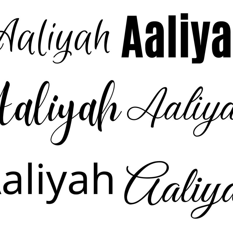 Aaliyah Svg - Etsy