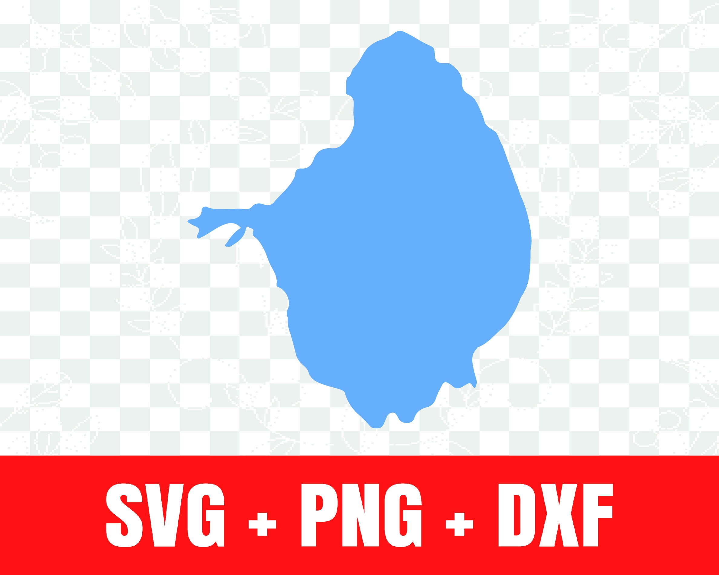 Lake Okeechobee Svg ,lake Okeechobee Silhouette Svg (Instant Download ...