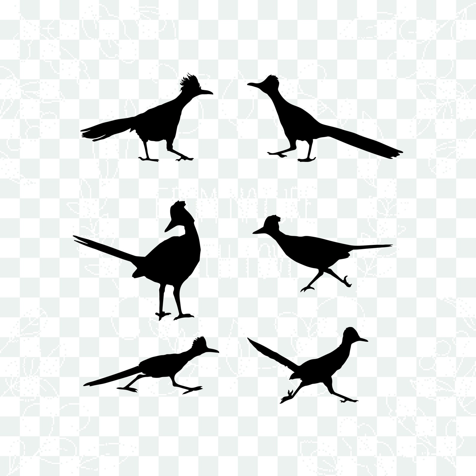 Roadrunner Svg, Fast Runner Svg, Roadrunner Silhouette,road Runner Bird ...