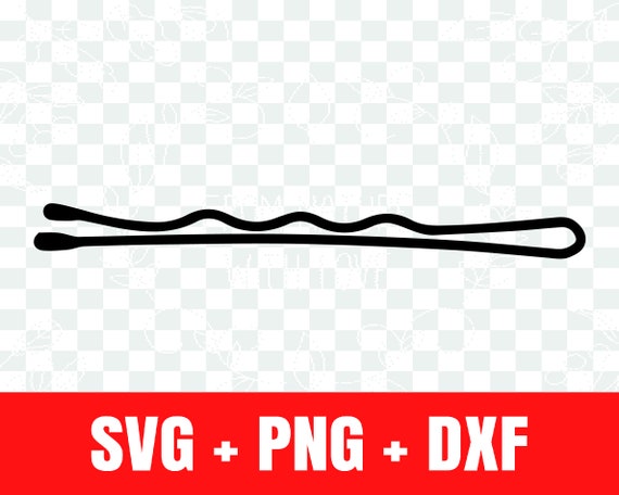 Bobby Pin Svg Bobby Pin Silhouette Svg - Etsy Australia