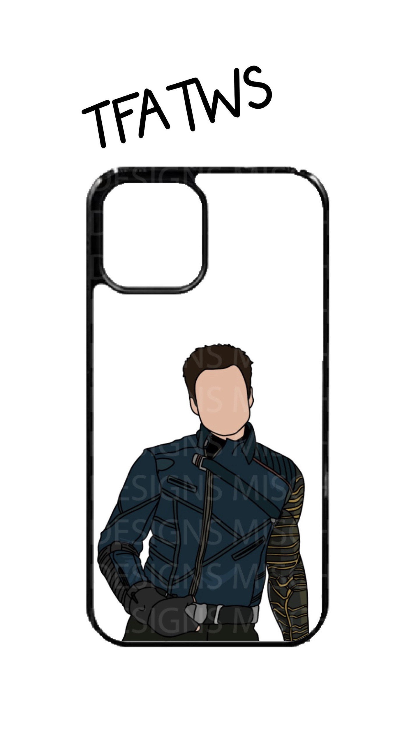 Bucky Barnes Phone Case Marvel Phone Case - Etsy