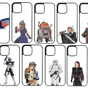 Ahsoka Tano Phone Case Captain Rex Commander Cody Phone Case Chopper ...