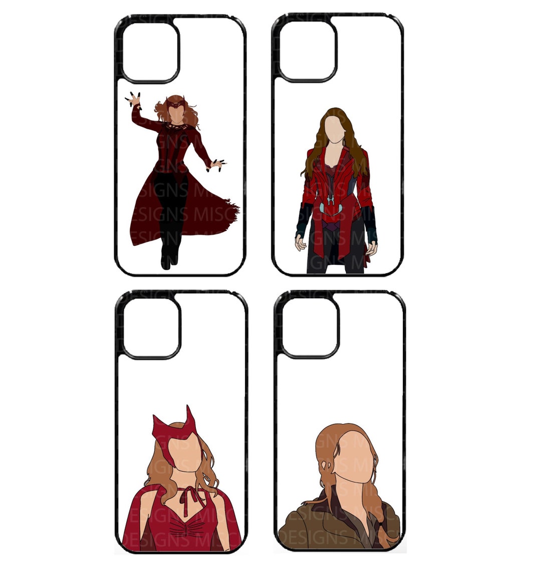 Scarlet Witch Phone Case Wanda Maximoff Phone Case Marvel Phone Case - Etsy