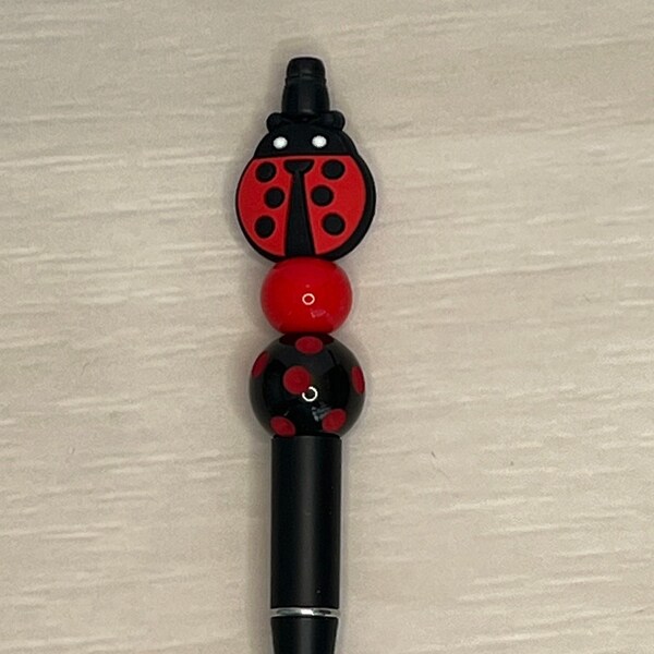 Lady Bug Beads - Etsy