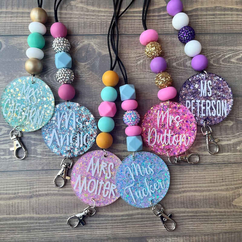 Teacher Lanyard - Etsy
