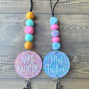 NEW Glitter Lanyards - Color Options 5 (check Out Color Options 1, 2, 3 ...