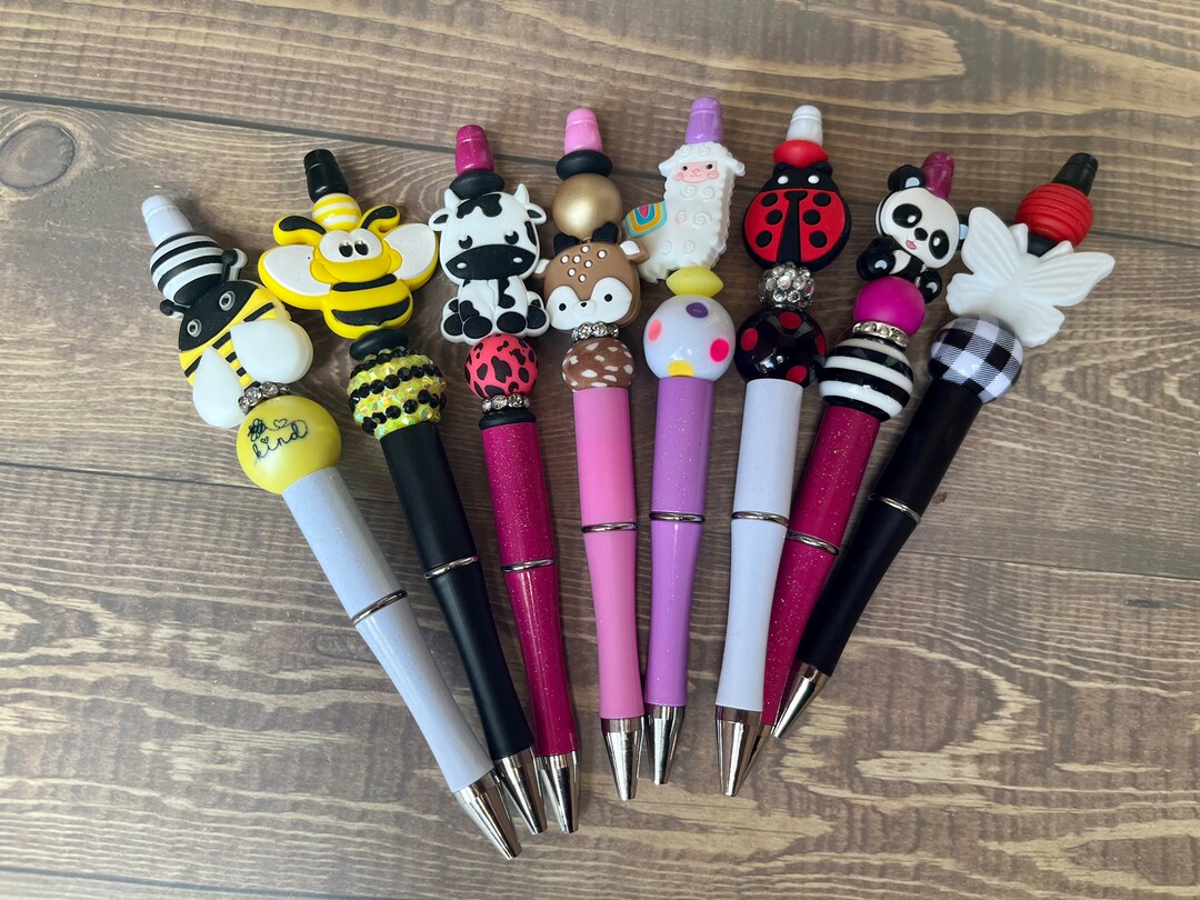 Animal Themed Beaded Pen - Etsy