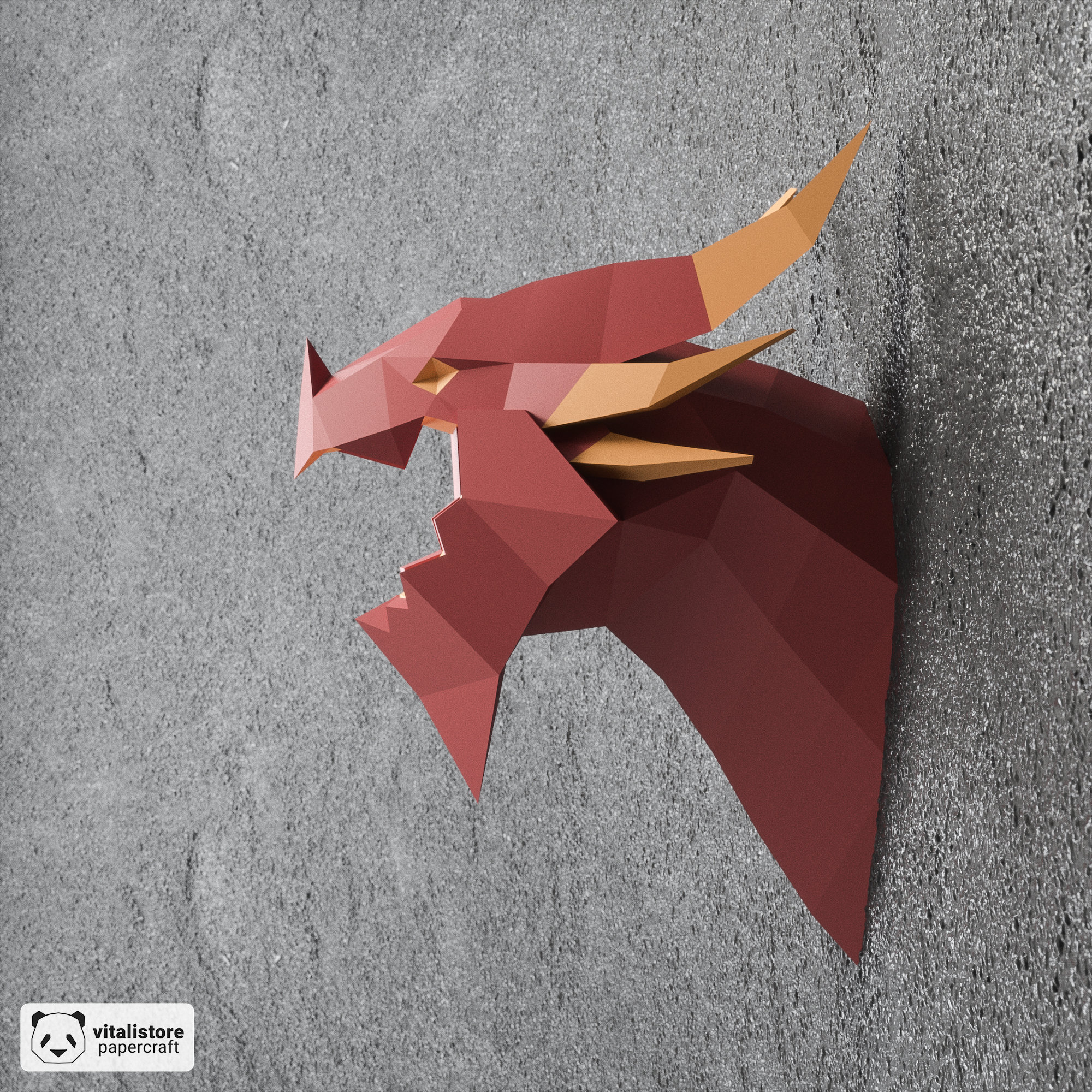 3D Papercraft Dragon 3D Paper Sculpture Dragon Paper Craft - Etsy Canada