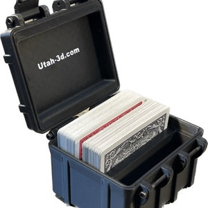 Rugged Playing Card Box / Case Holds 3 Decks - Etsy