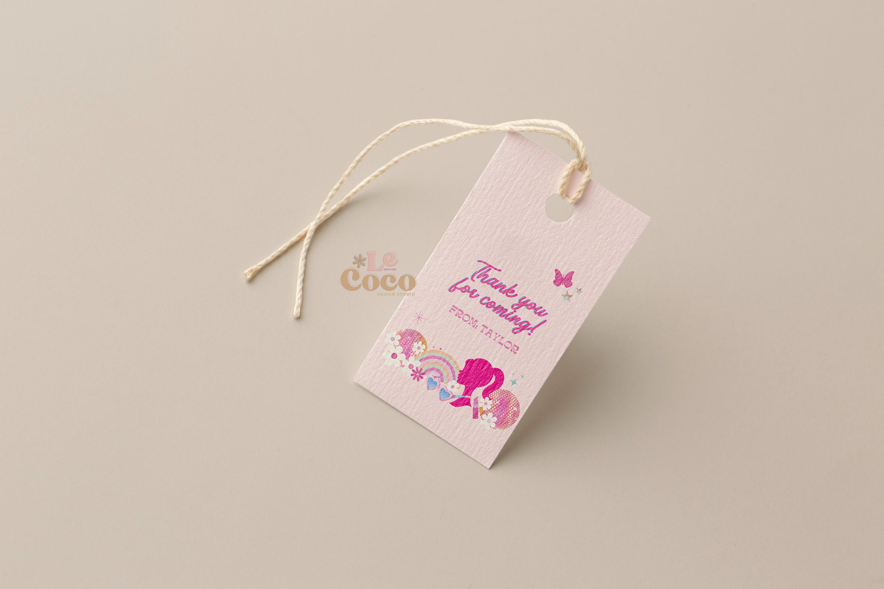 Retro Barb Birthday Thank You Card Editable Barb Birthday - Etsy Australia