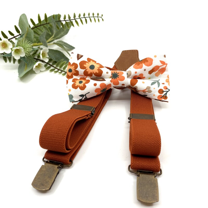 Bow Tie Suspenders - Etsy