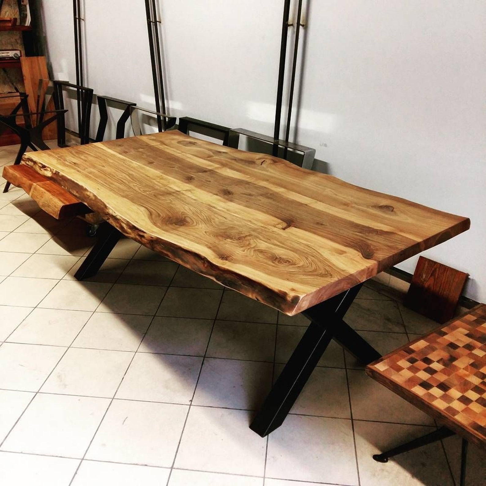 Live Edge Walnut Table Live Edge Coffee Table Solid | Etsy