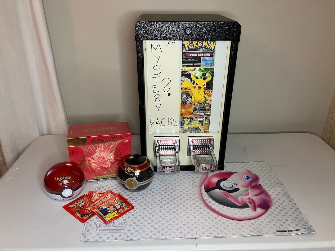 Pokemon Mystery Packs Prizes Include ETB, Pokeballs, Packs, 1999 Topps ...